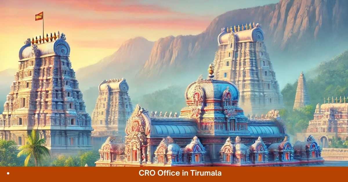 CRO Office Tirumala Timings Services Best Easy Information